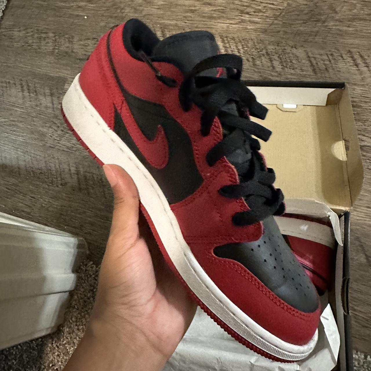 Low Jordan 1 reverse bread Great condition Size 6... - Depop