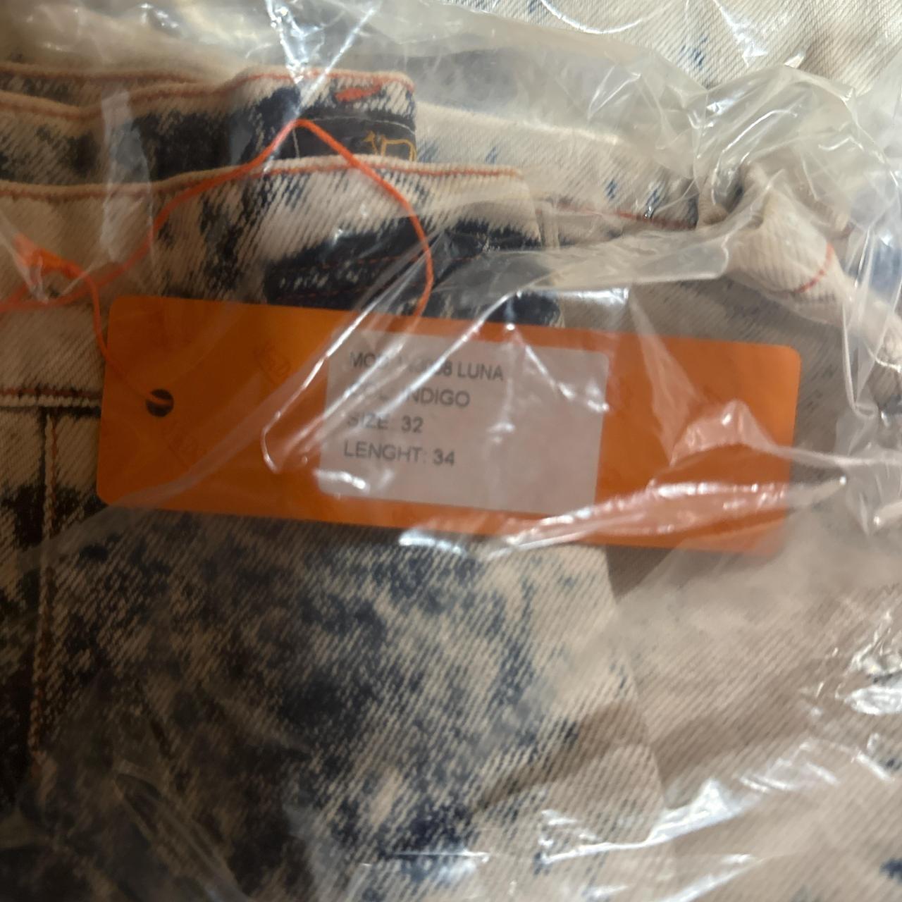 Von Dutch Paris Luna Cargo Jeans W0008 Indigo Acid... | Depop