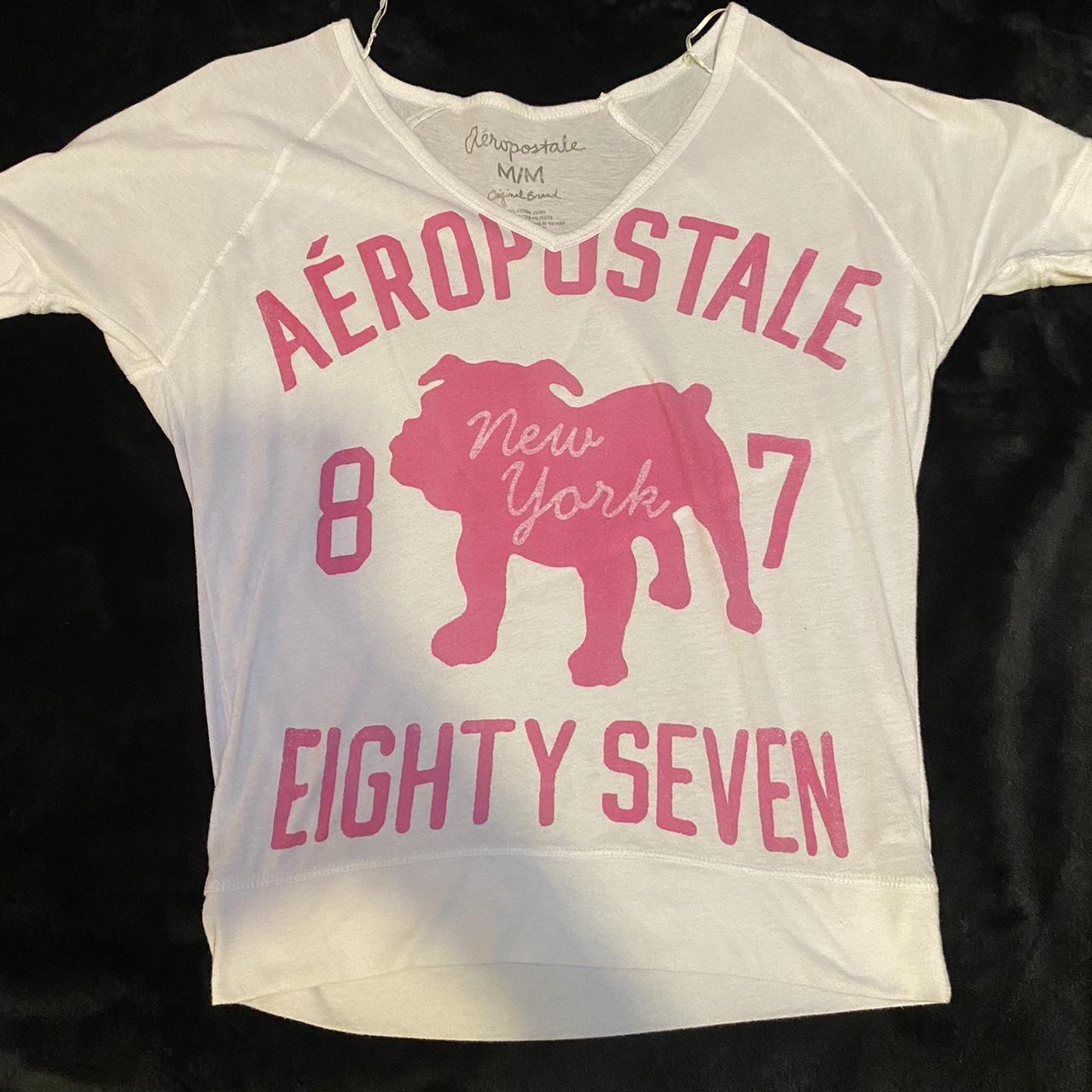 super cute light feel aero shirt its stretchy at the... - Depop