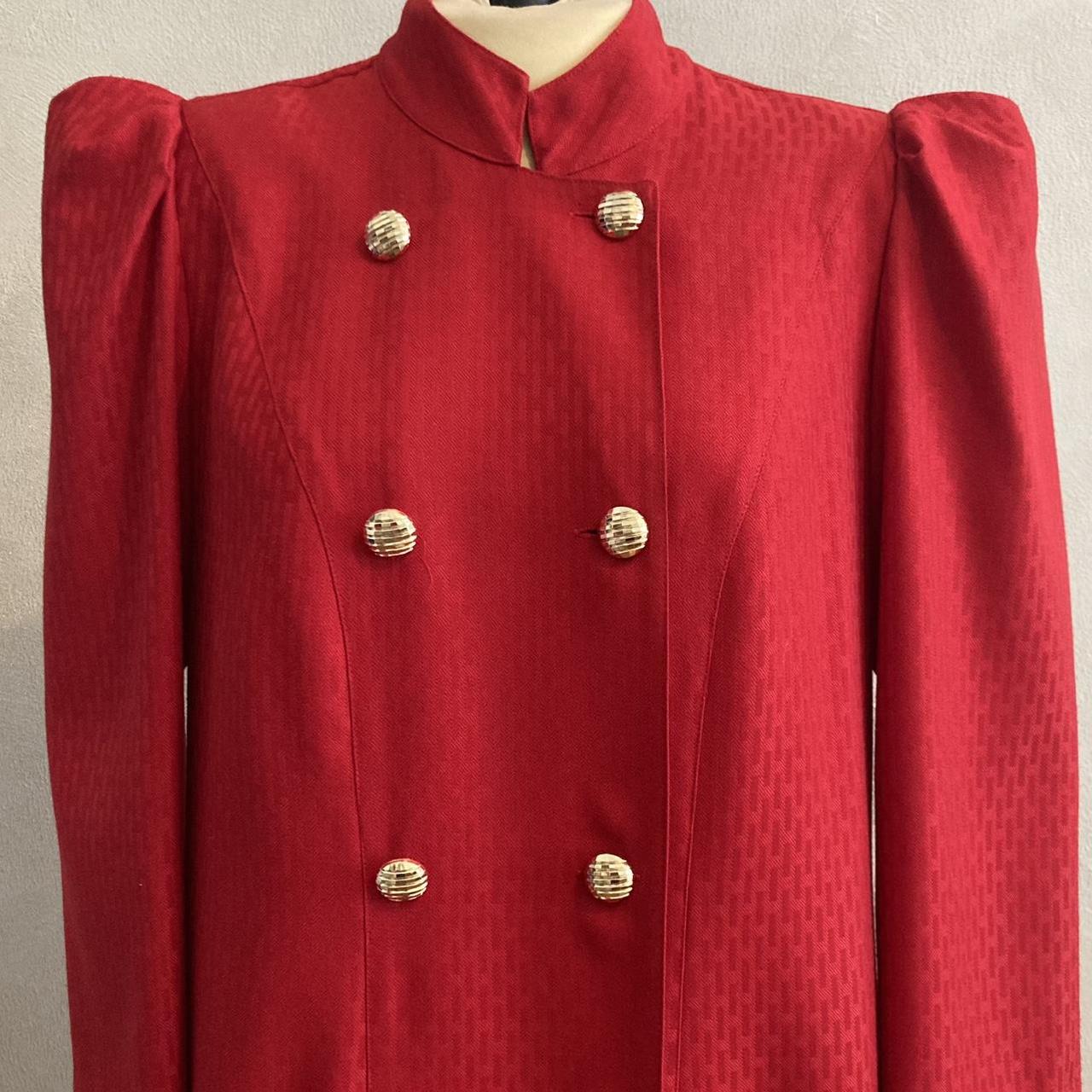 1990’s Red Military Dress. Australian brand... - Depop