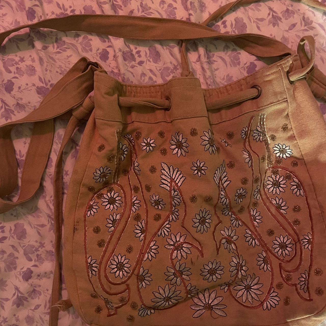Flower beaded Earthbound bag Completely... - Depop