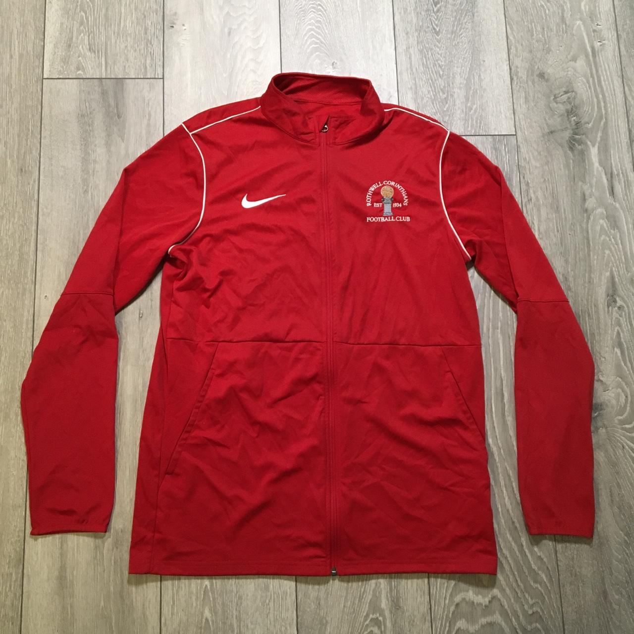 Nike Men's Red Jacket | Depop