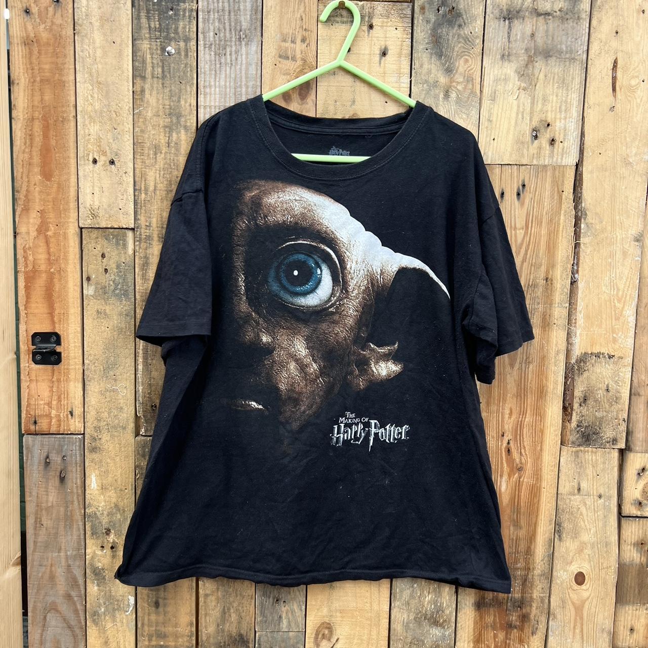Harry Potter studio tour t-shirt Dobby movie merch... - Depop