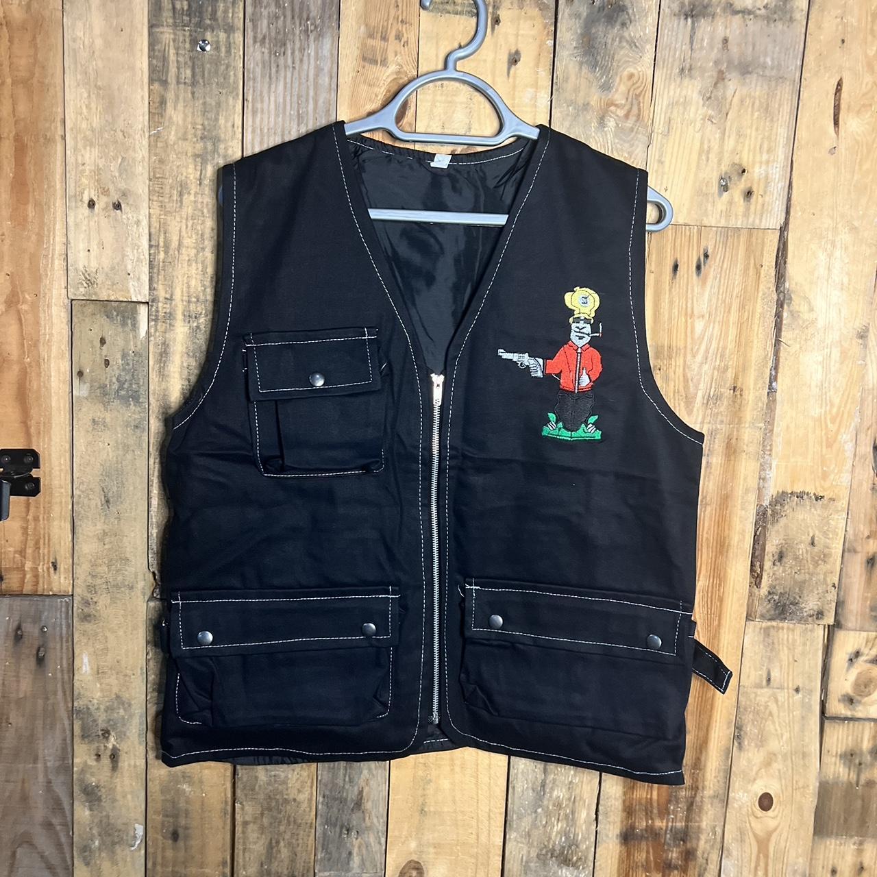 Vintage eclipse spiffy rave utility jacket Tactical... - Depop