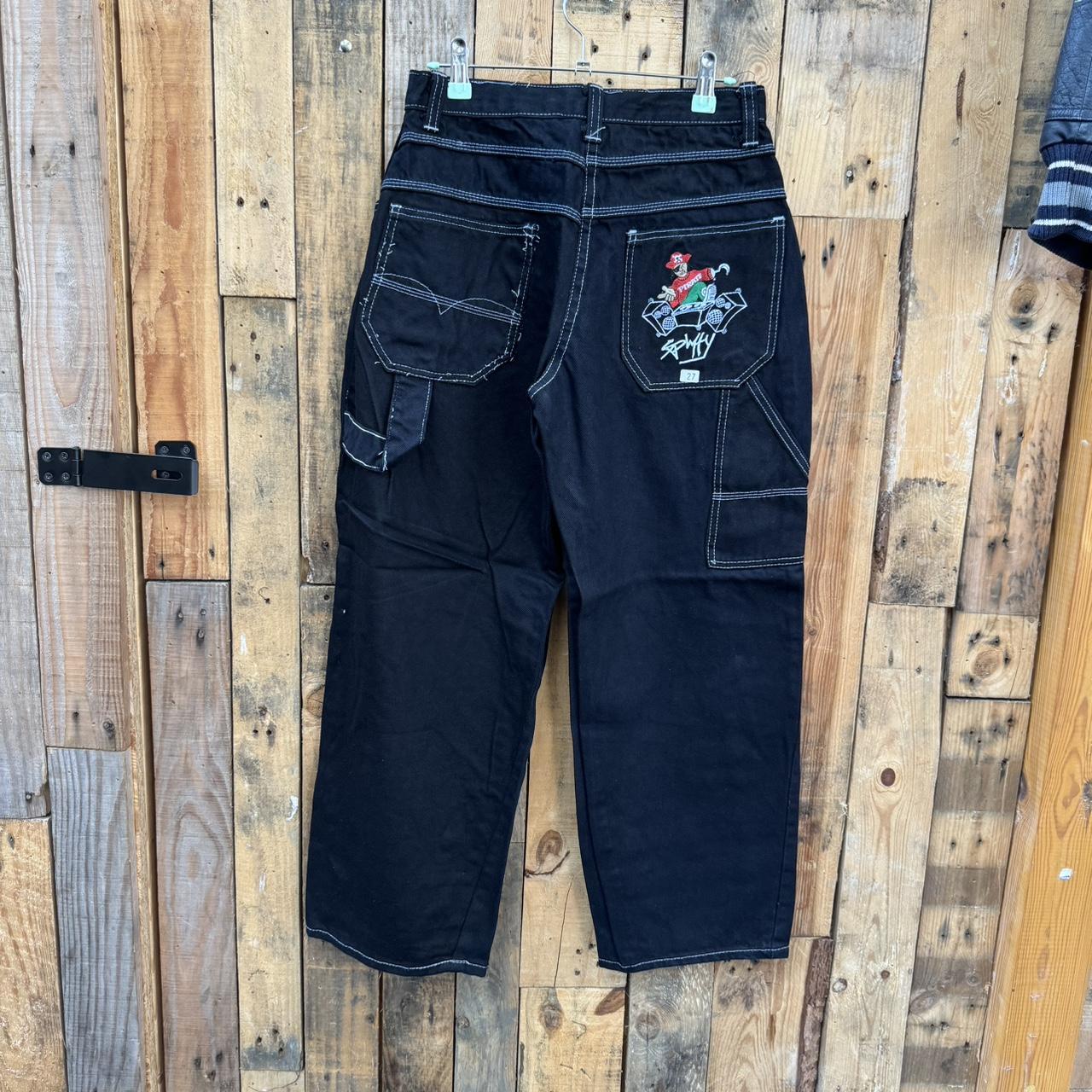 Spliffy carpenter jeans Size 27 New deadstock Rave... - Depop