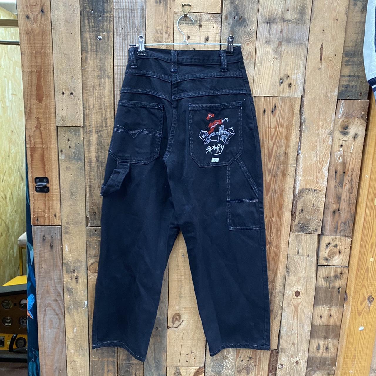 Spliffy deadstock 90s cargo jeans pirate dj... - Depop