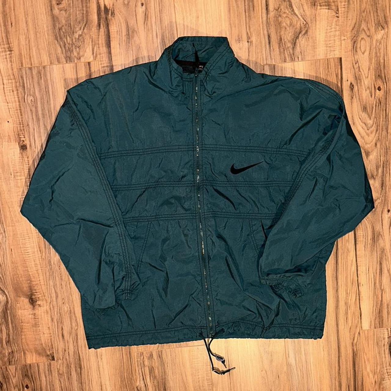 Nike Men's Green Jacket | Depop