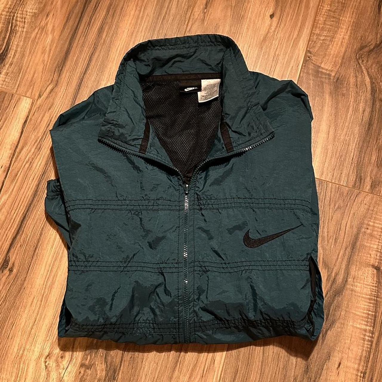 Nike Men's Green Jacket | Depop