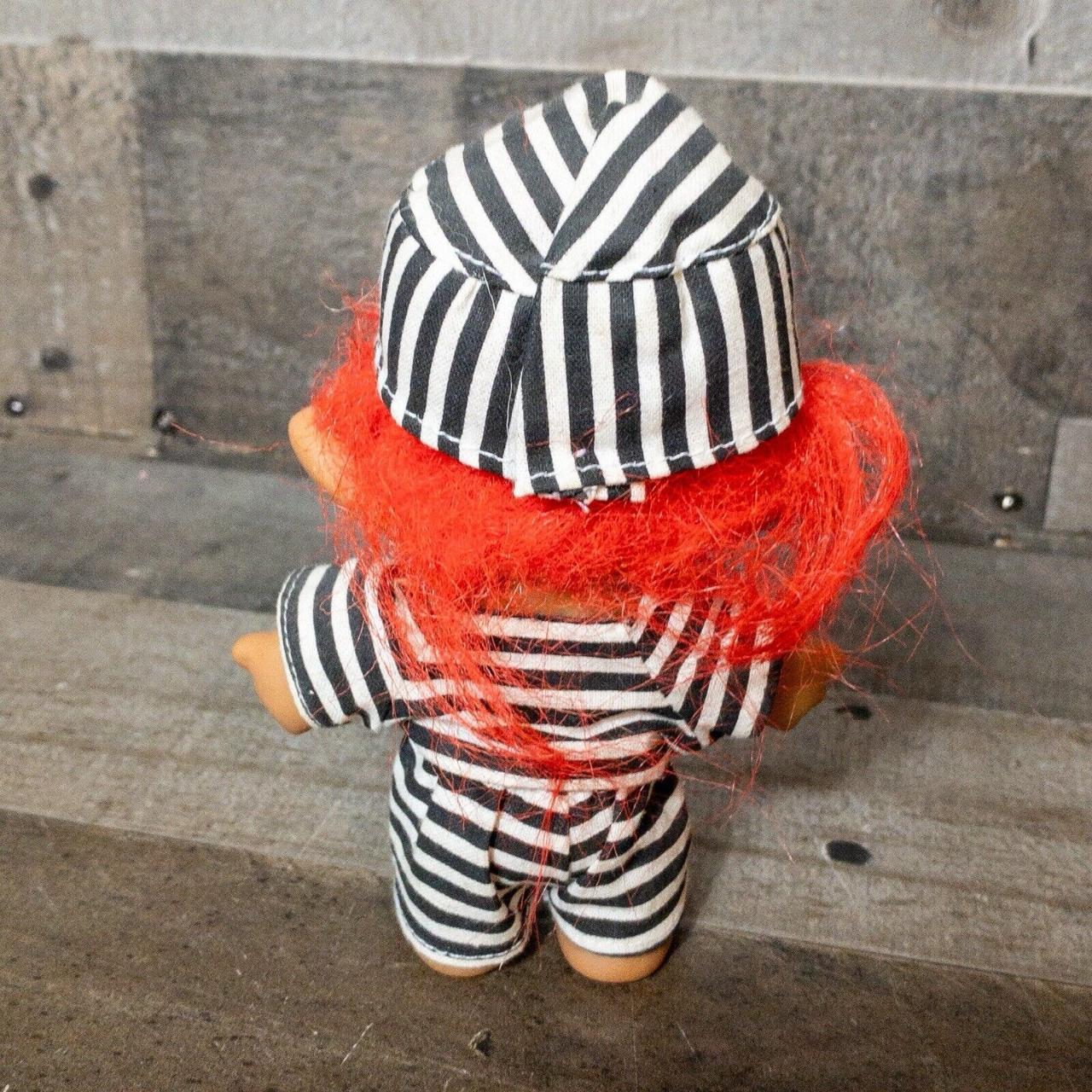 Treasure Trolls Inmate Jail Doll 5" Ace Novelty Red... | Depop