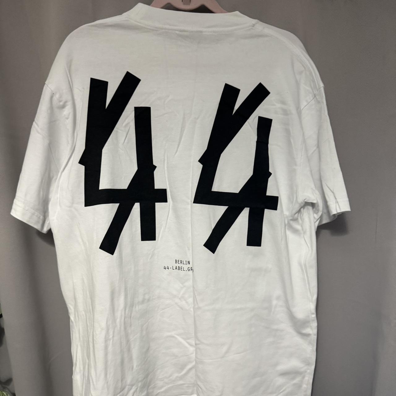 44 LABEL OVERSIZED T SHIRT SIZE S - Depop