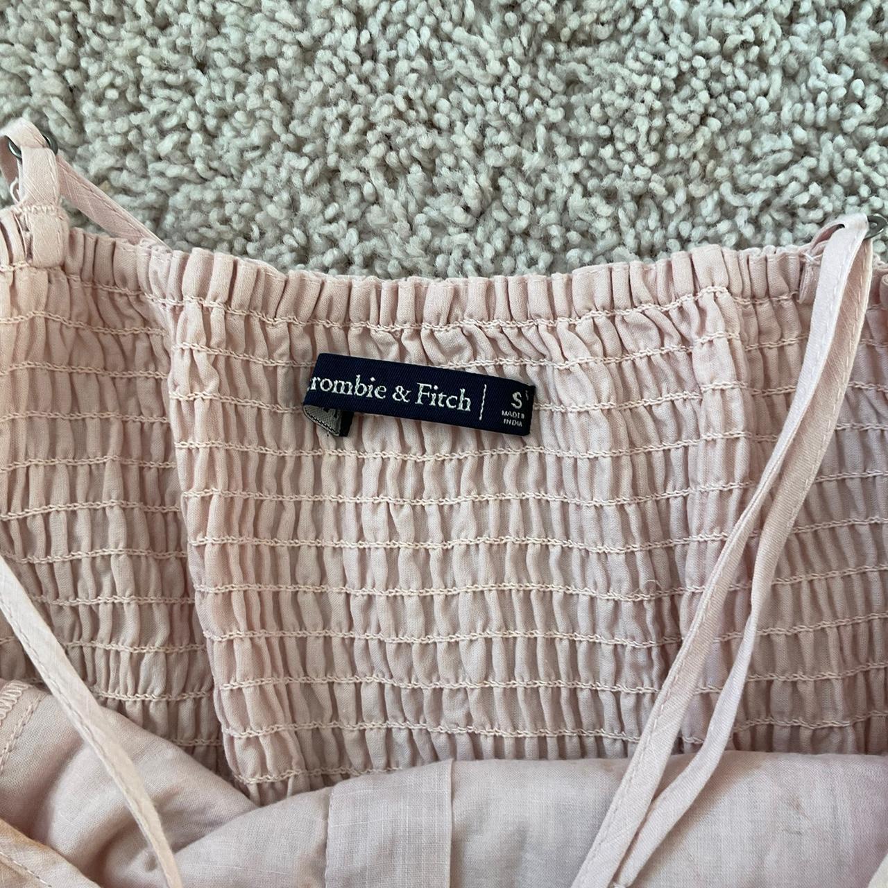 (Abercrombie and Fitch)Romantic baby light pink lace... | Depop