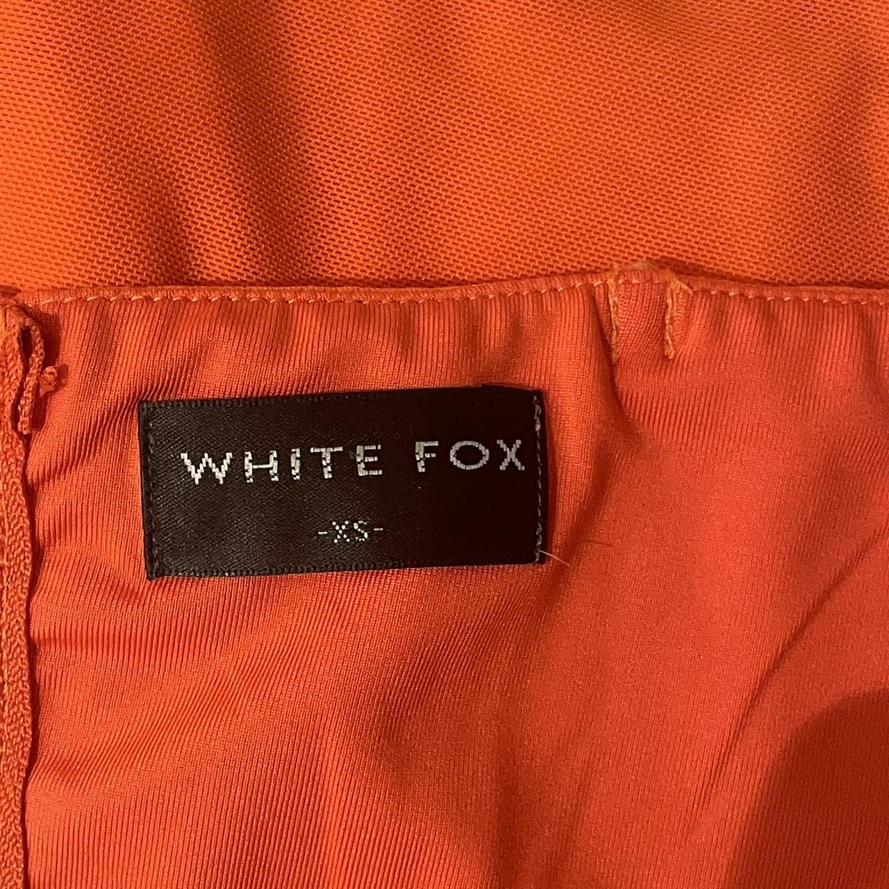 White fox orange corset - can be worn both... - Depop