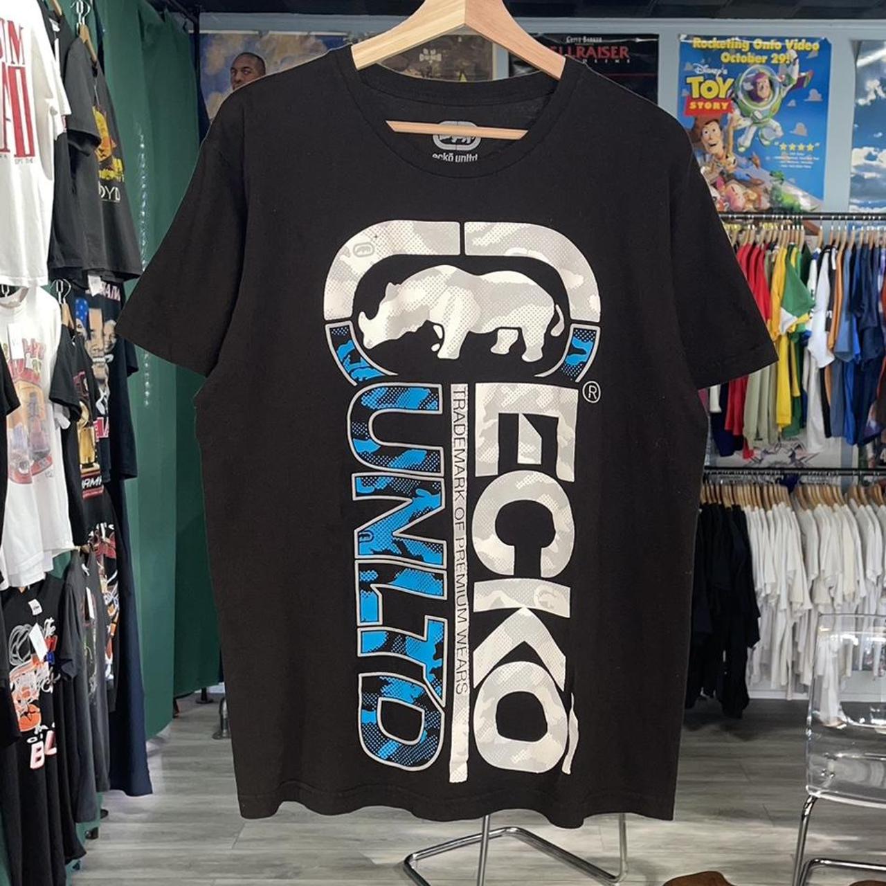 Vintage y2k ecko unlmtd affliction style shirt... - Depop