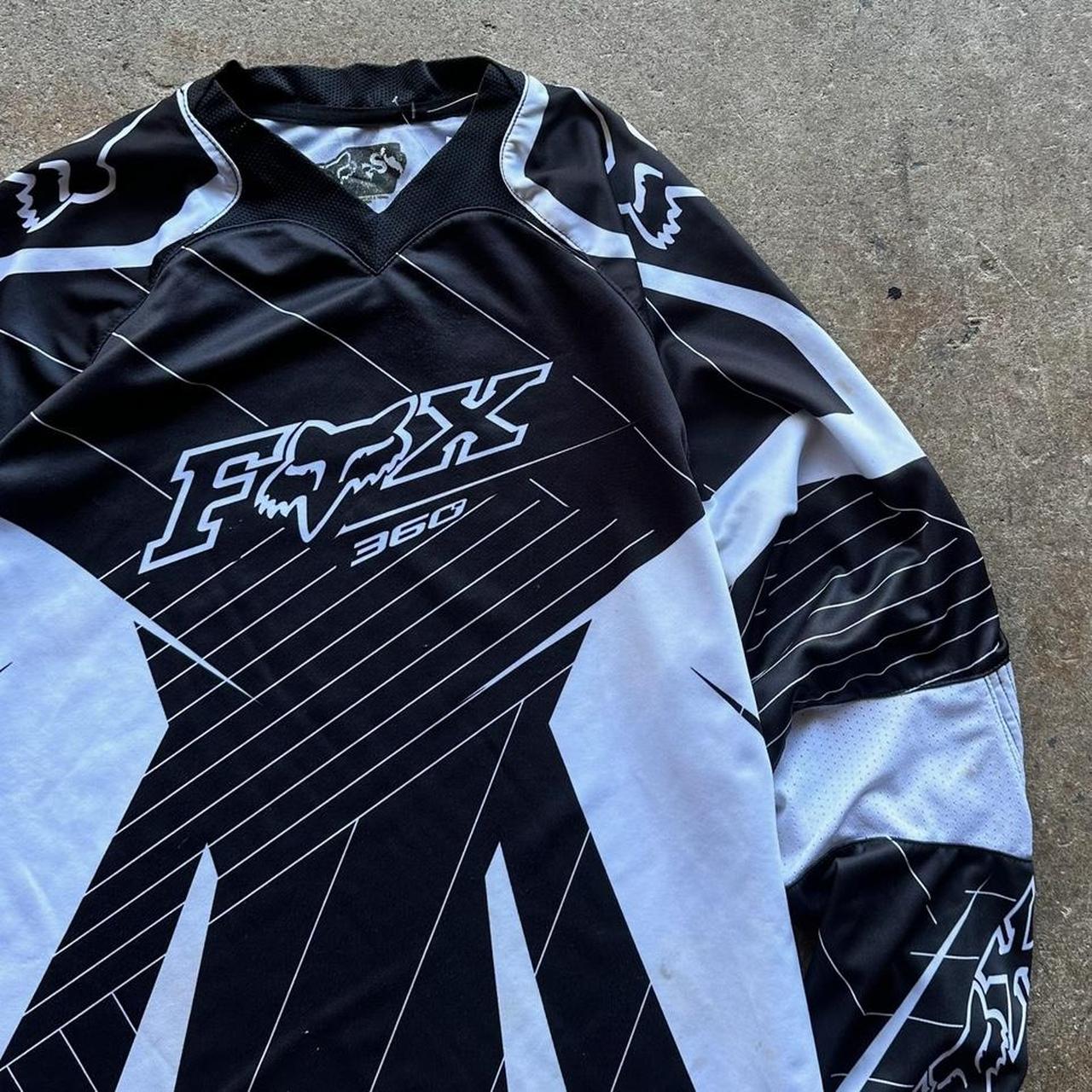 Vintage y2k Fox Racing long sleeve shirt J730 FREE... | Depop