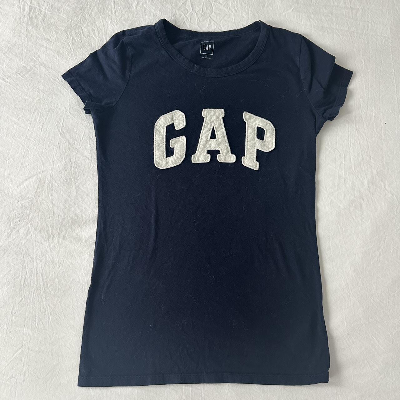 GAP blue navy T-shirt - size XS (women’s) Worn... - Depop