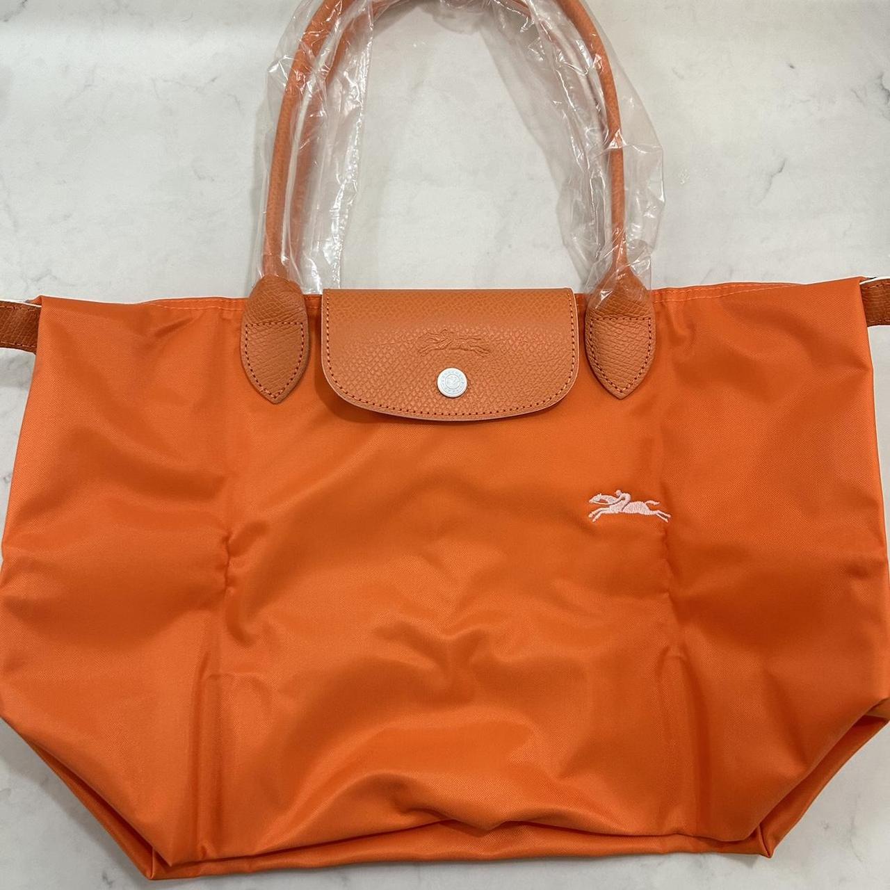 Longchamp Le Pliage Tote Color: Orange:) Brand... - Depop
