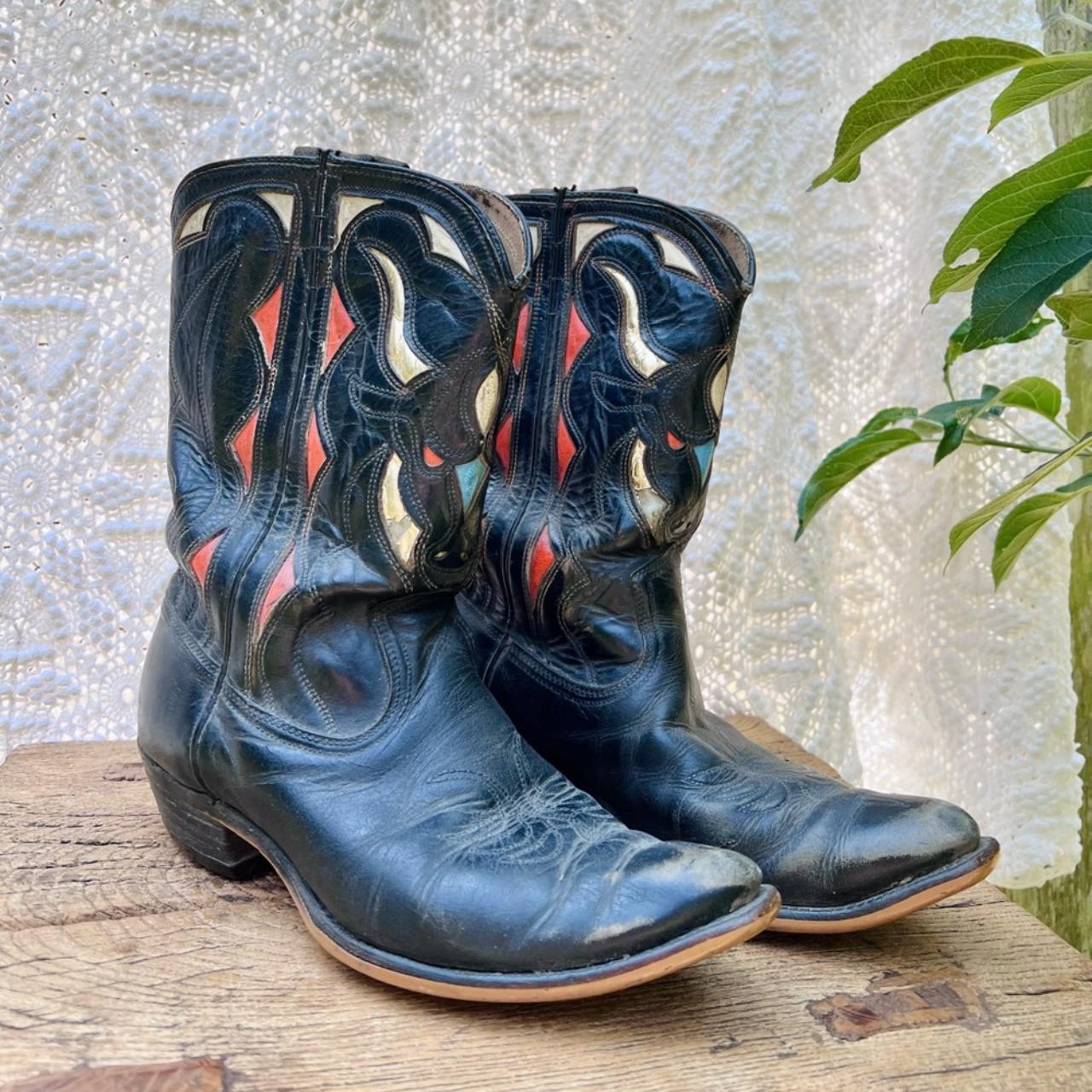 Rare Acme Western Boots - 6. Stunning vintage Acme... - Depop