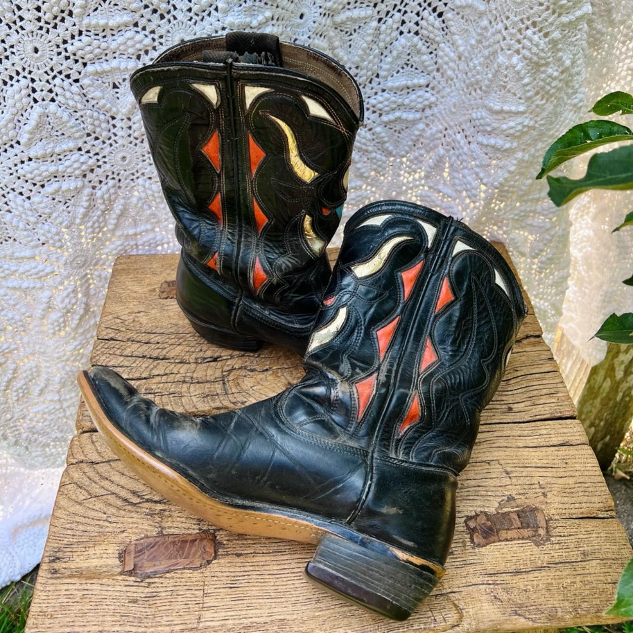 Rare Acme Western Boots - 6. Stunning vintage Acme... - Depop