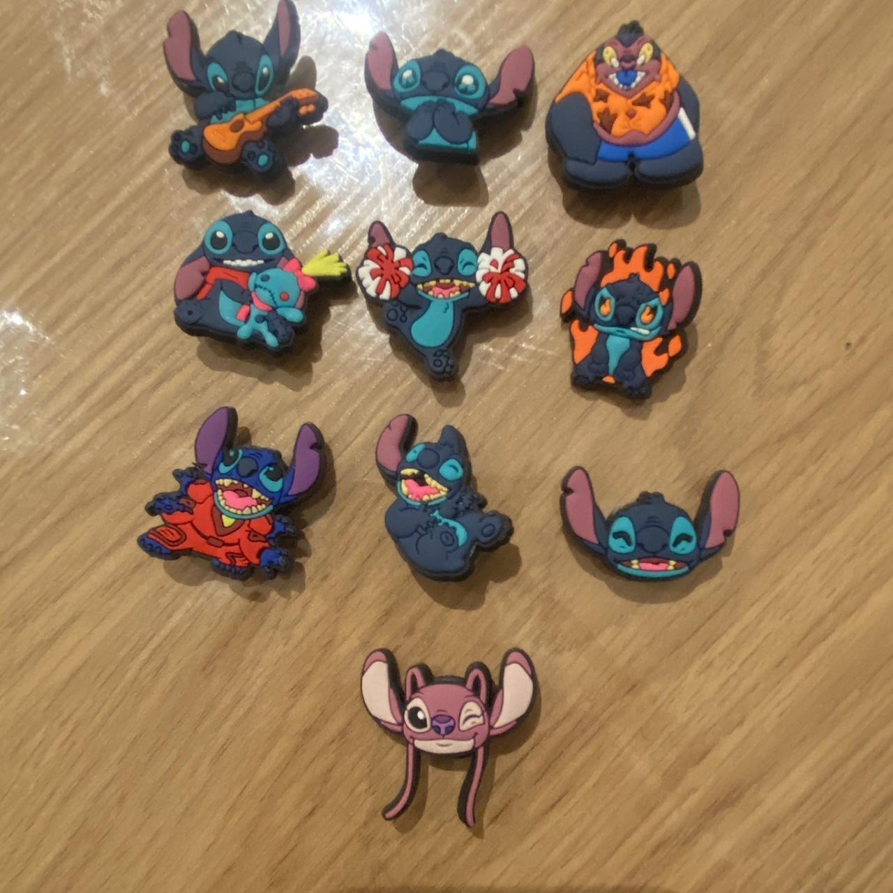 LIlo and stitch croc charms - Depop
