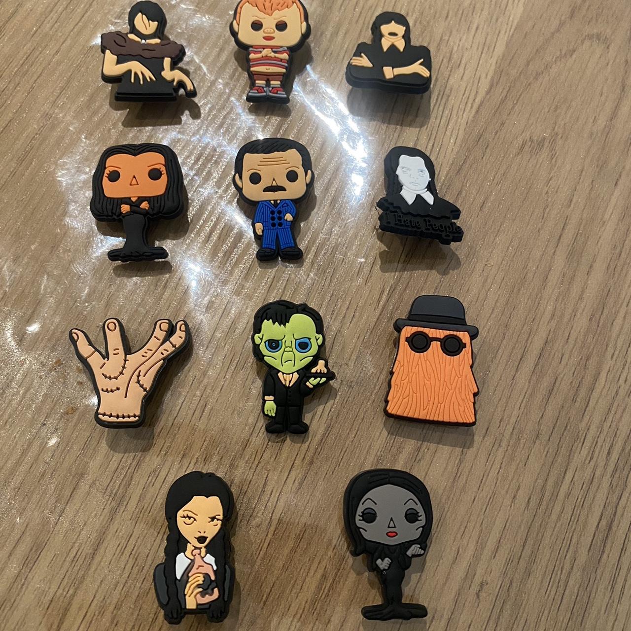 Wednesday croc charms - Depop