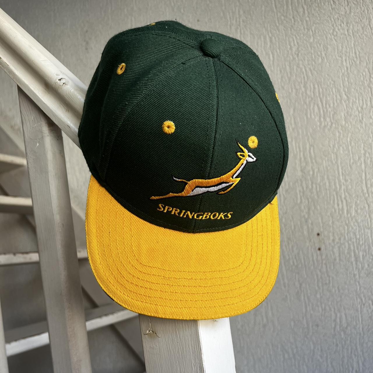 Springboks rugby baseball cap. Cool ass colorway... - Depop