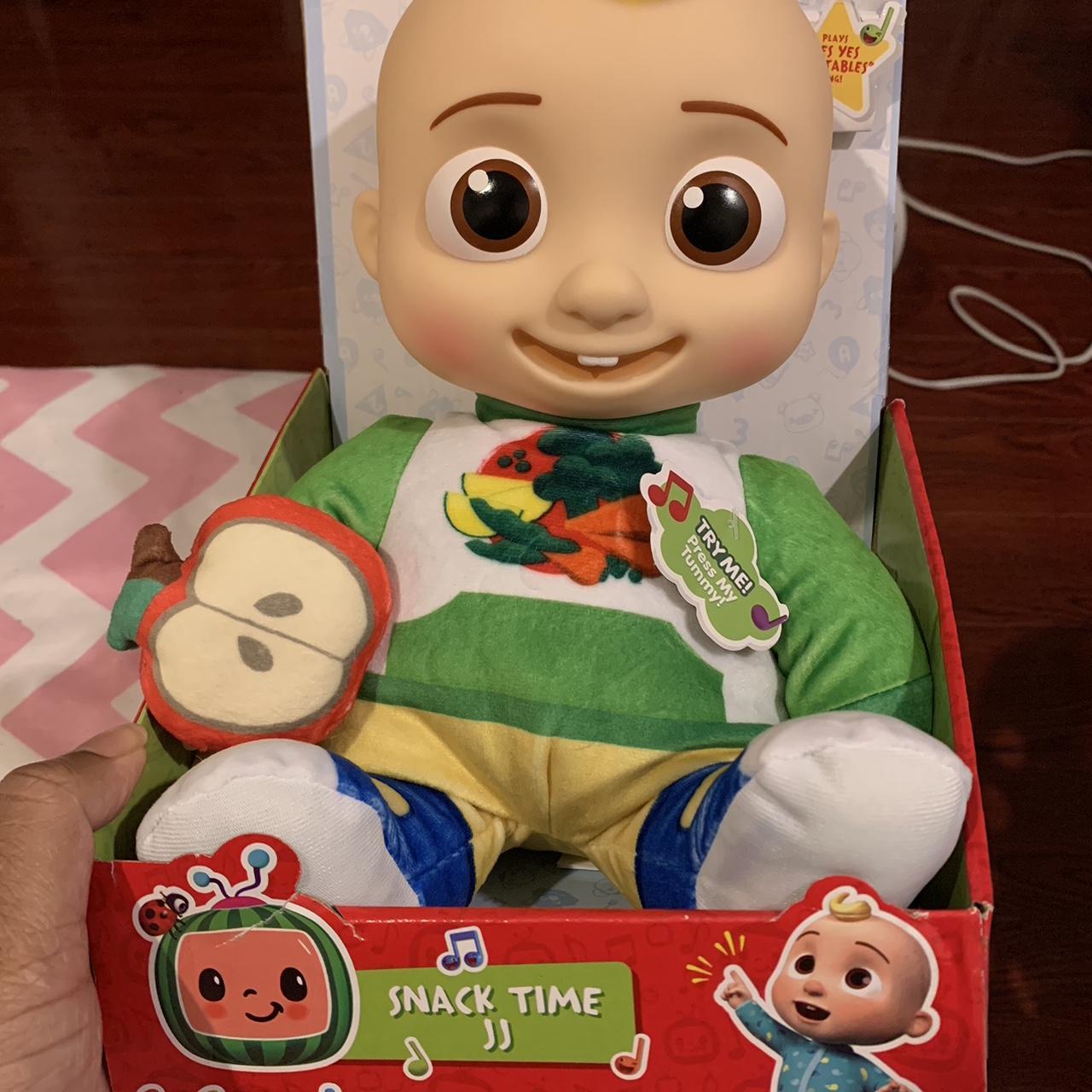 Cute green and yellow 18" JJ plush toy #kidcore... - Depop