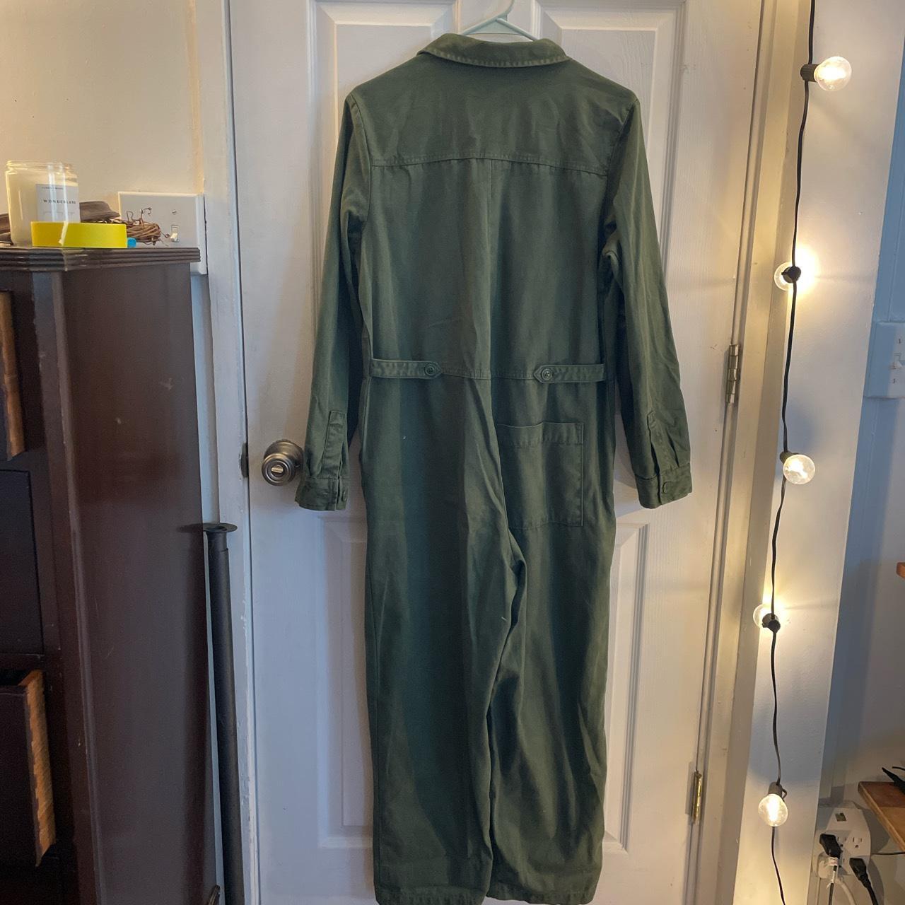 universal thread green coveralls size 6 - Depop