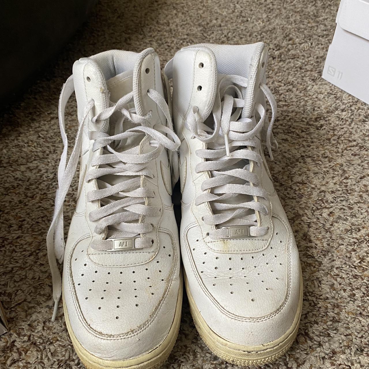 Nike Cooked force 1’s mids with the velcro strap.... | Depop