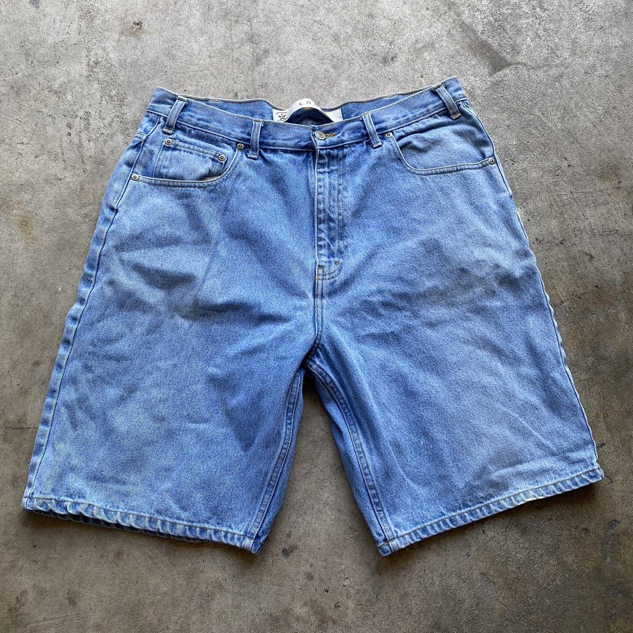 Vintage Jean Shorts Size 36 Waist Measurements Depop