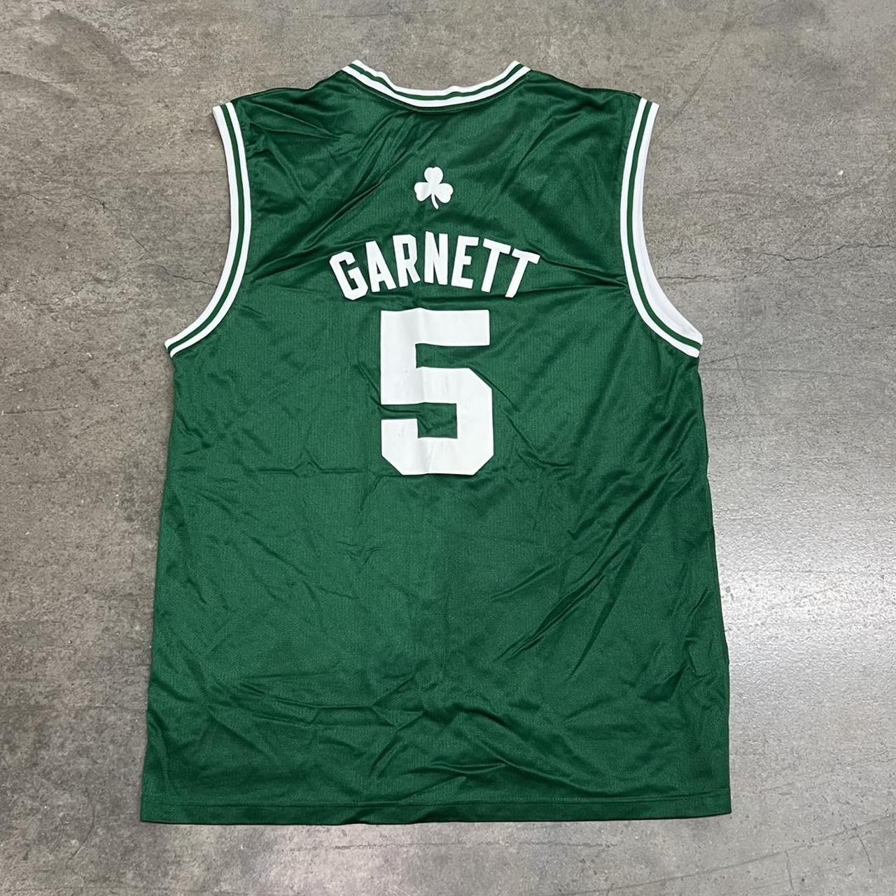ADIDAS BOSTON CELTICS NBA KEVIN GARNETT BASKETBALL... - Depop