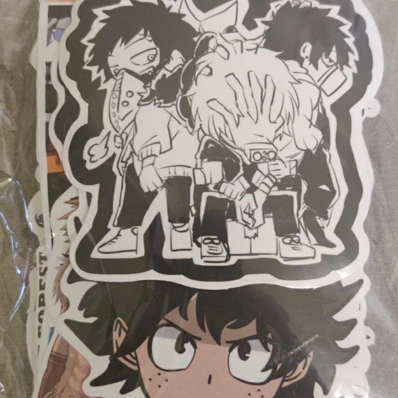 70 Piece sticker set of My Hero Academia anime. ... - Depop