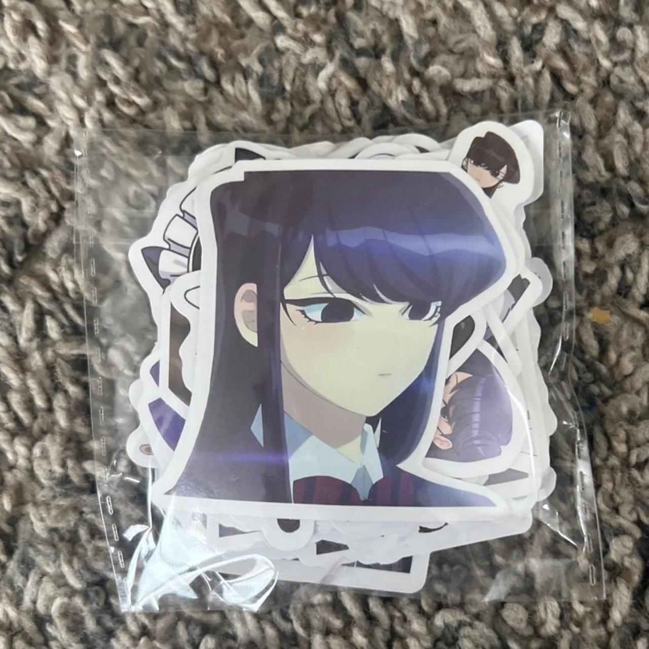 50 Piece sticker set of various characters from Komi... - Depop