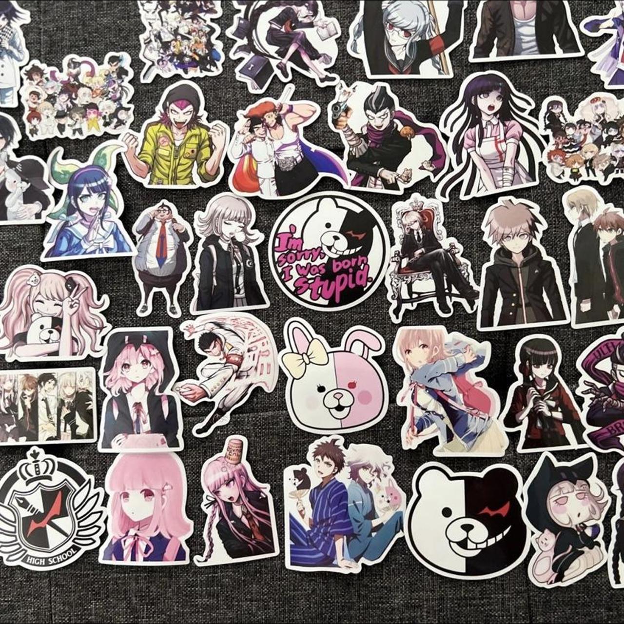 50 Piece sticker set of various characters from... - Depop