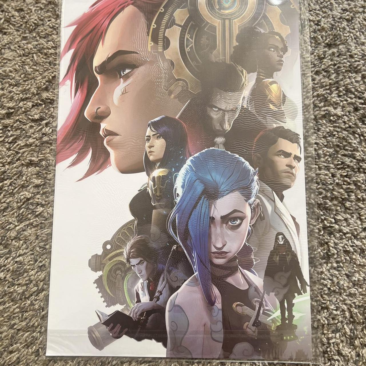 7 Piece Poster Set of various characters from... - Depop