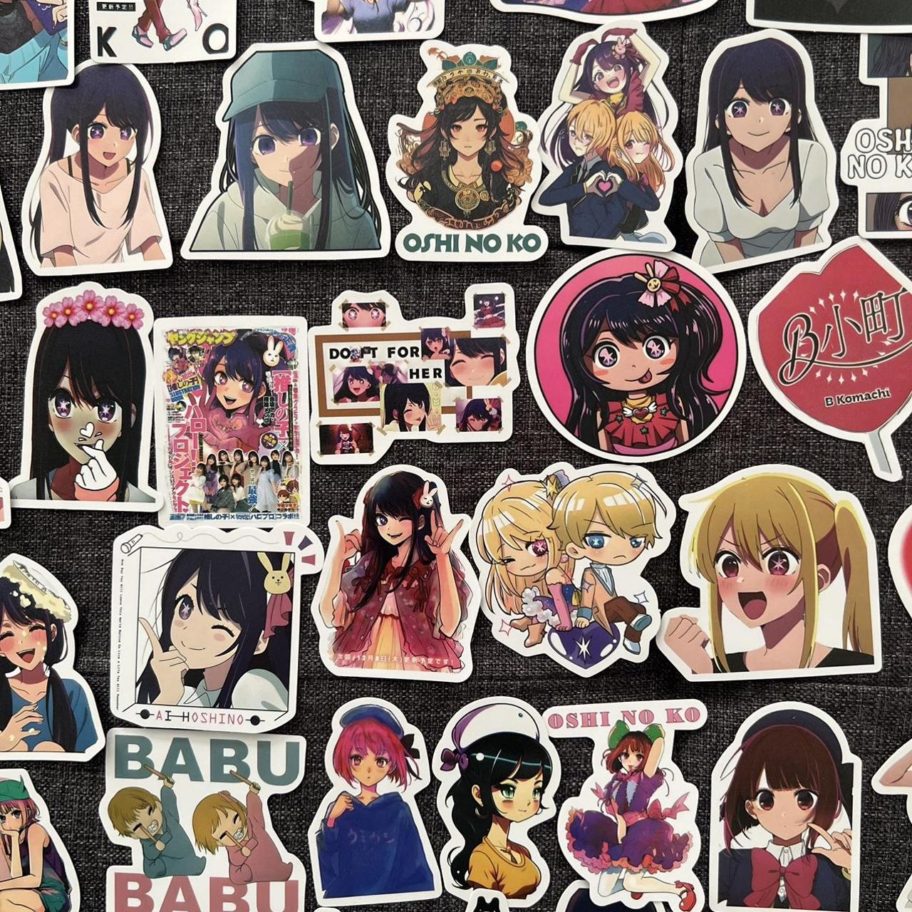 50 Piece sticker set of Oshi No Ko anime. Feel free... - Depop