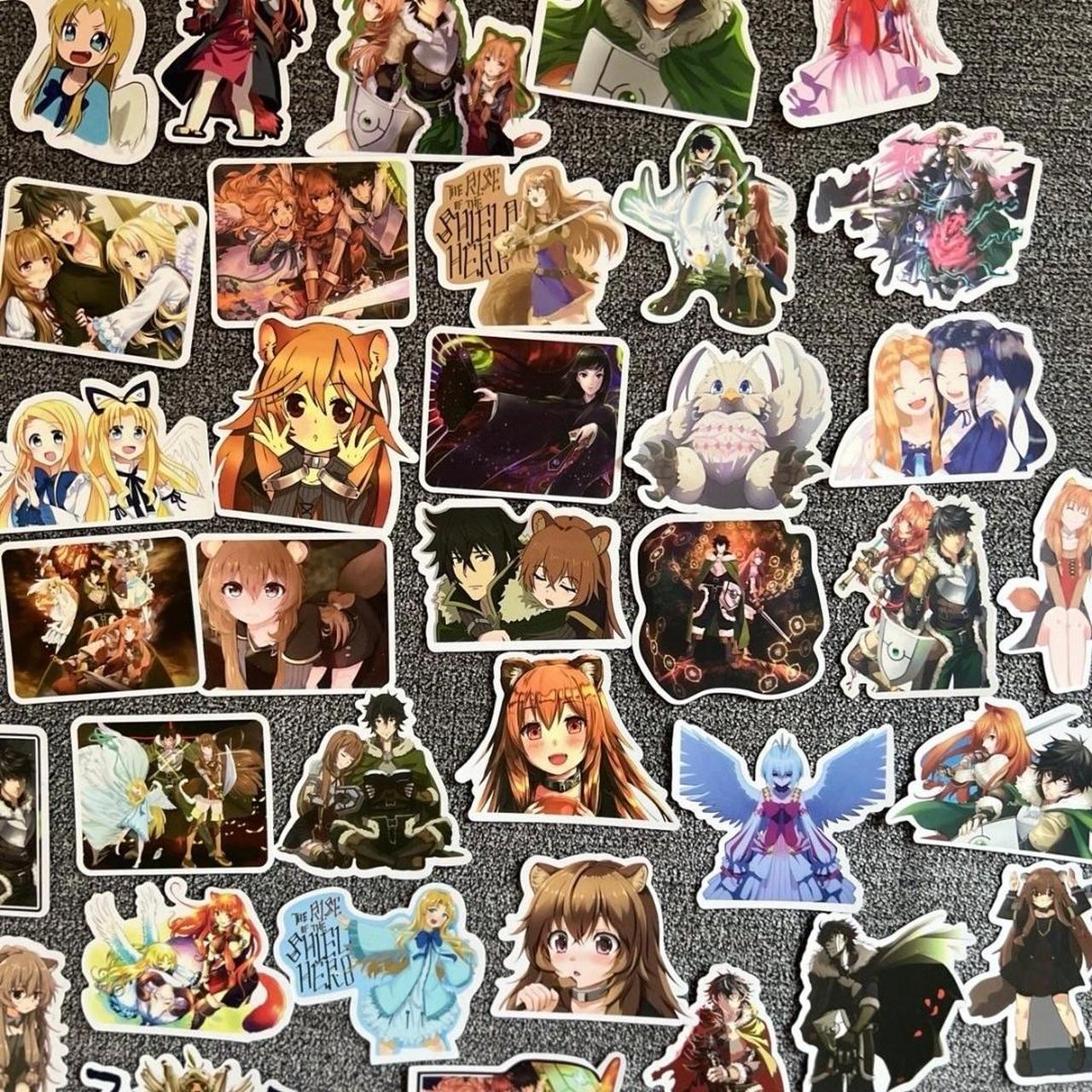 45 Piece sticker set of various characters from... - Depop