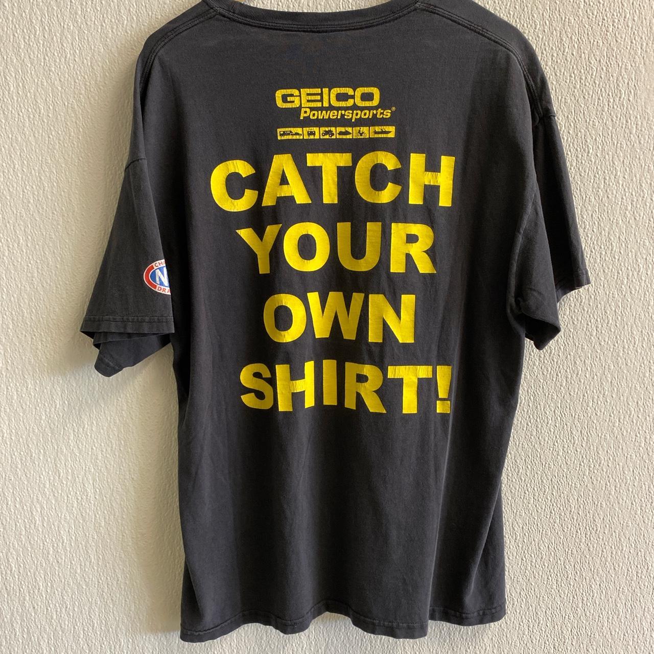 Geico Powersports Catch your own t Measurements... - Depop