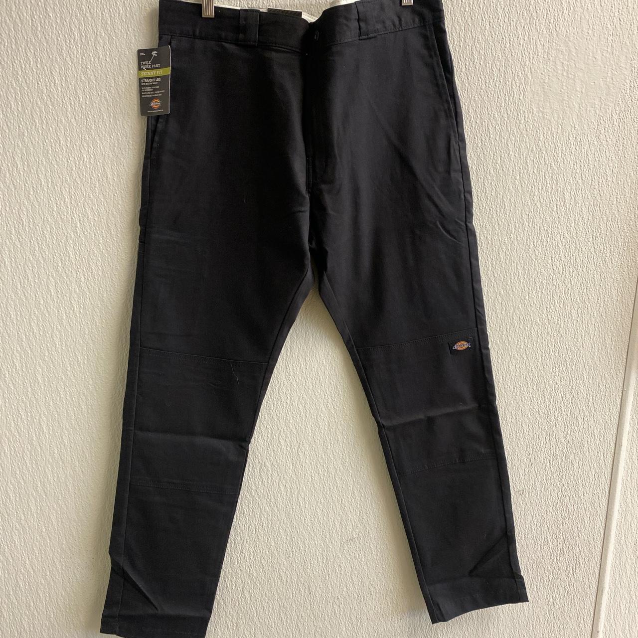 Dickies skinny fit work pants with flex - Depop