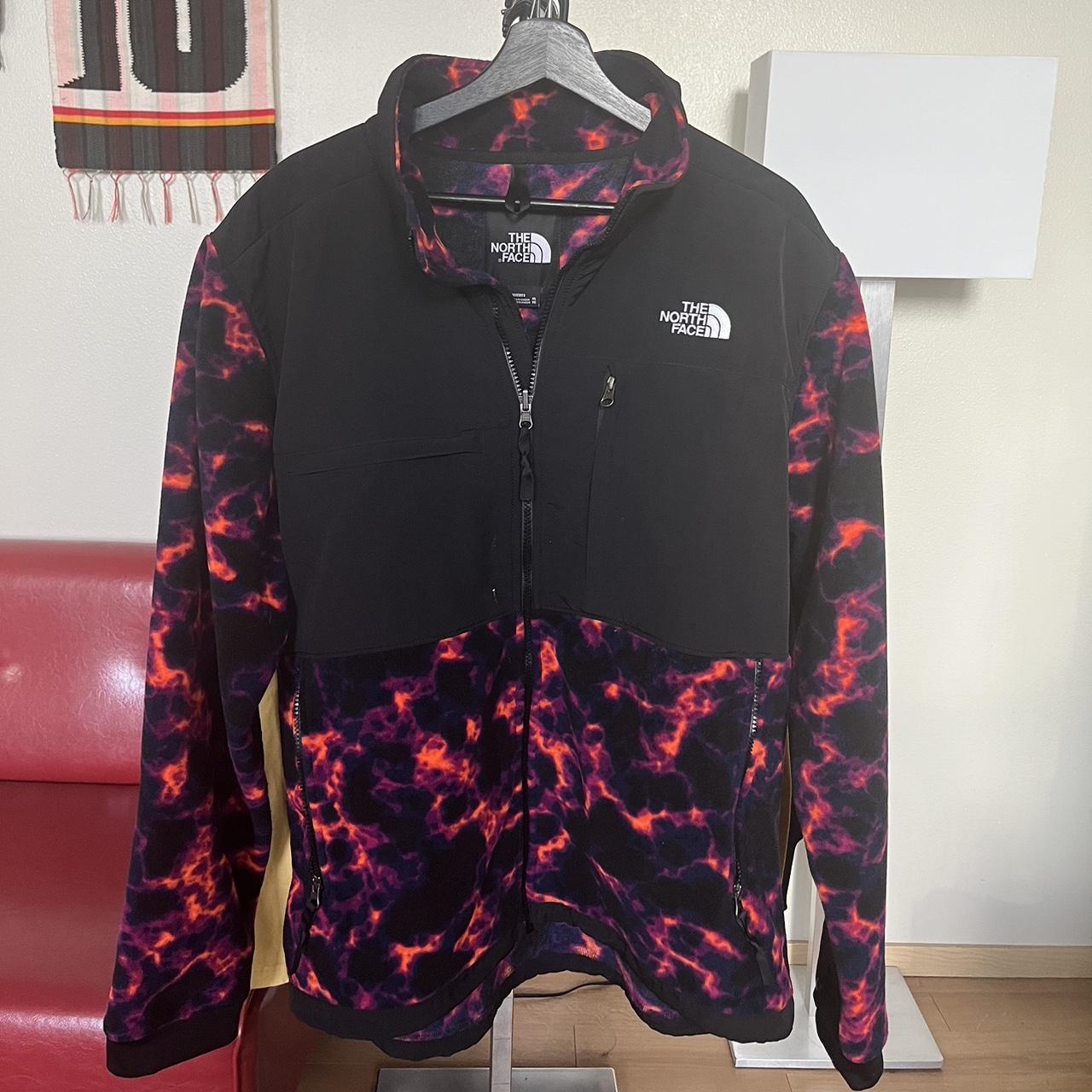 The North Face printed Denali jacket in... - Depop