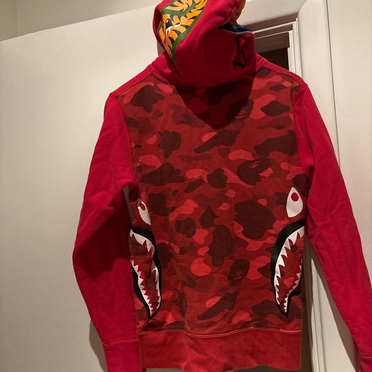 Red Bape Hoodie AUTHENTIC and StockX verified with... - Depop