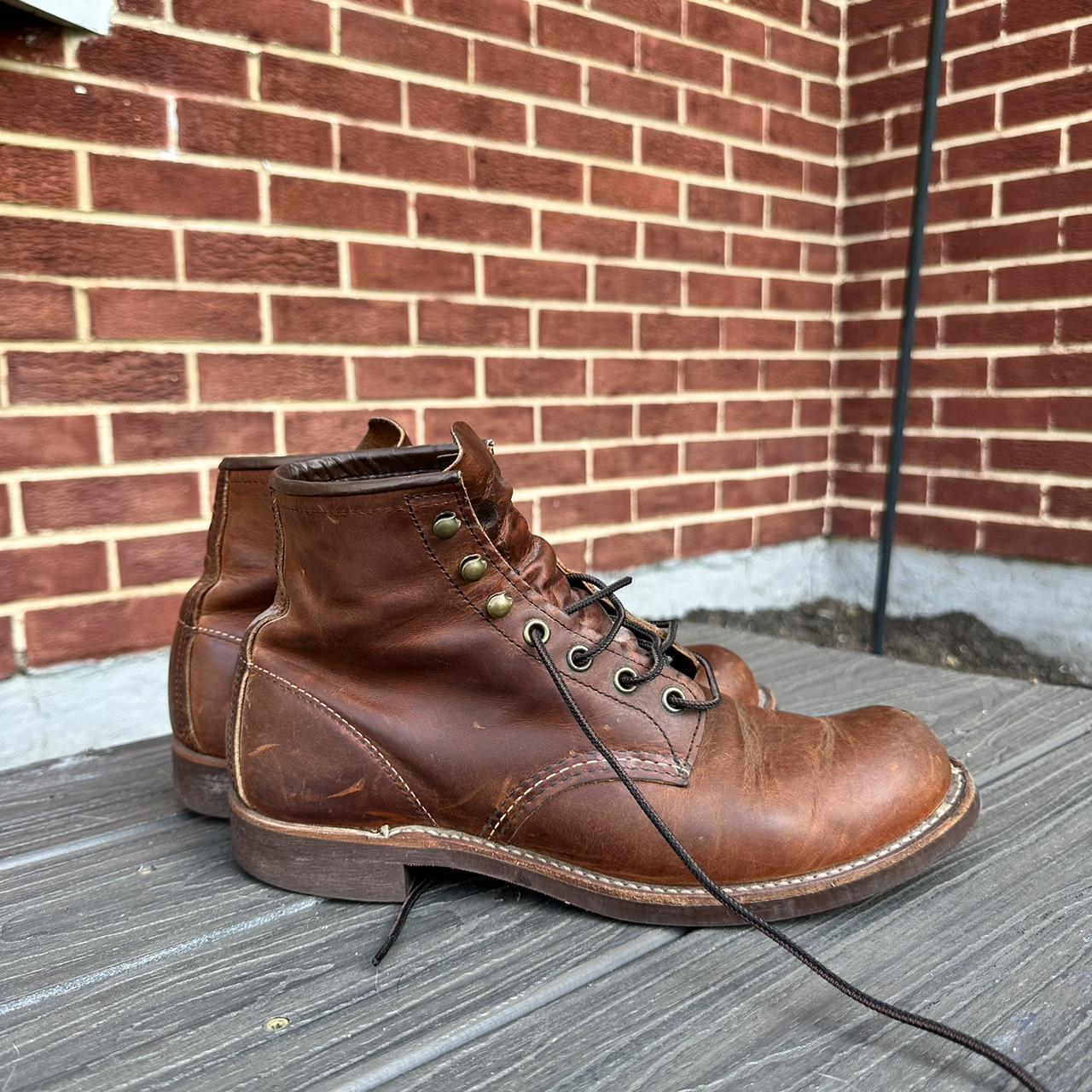 Red Wing Heritage Blacksmith 3343. Size 8.5. Made in... - Depop