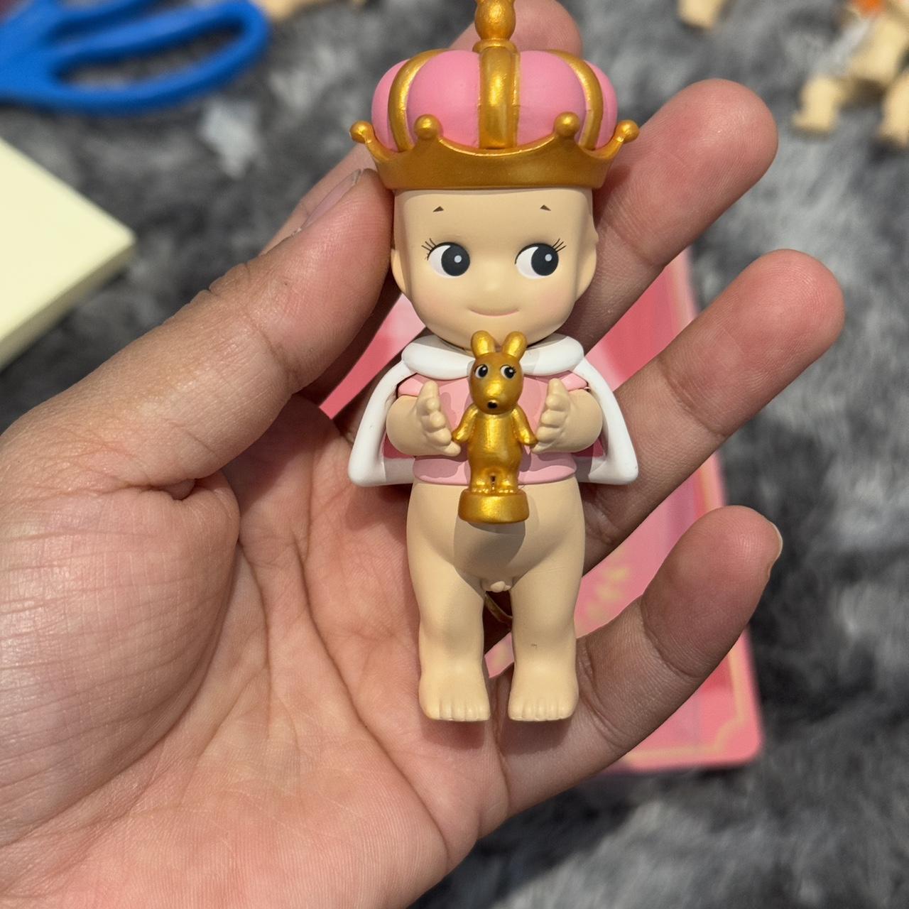 Sonny angel Pink Crown Congratualions with original... - Depop