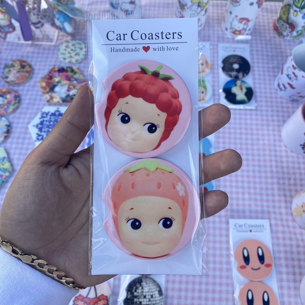 Sonny angel car coaster -handmade by me -I can... - Depop