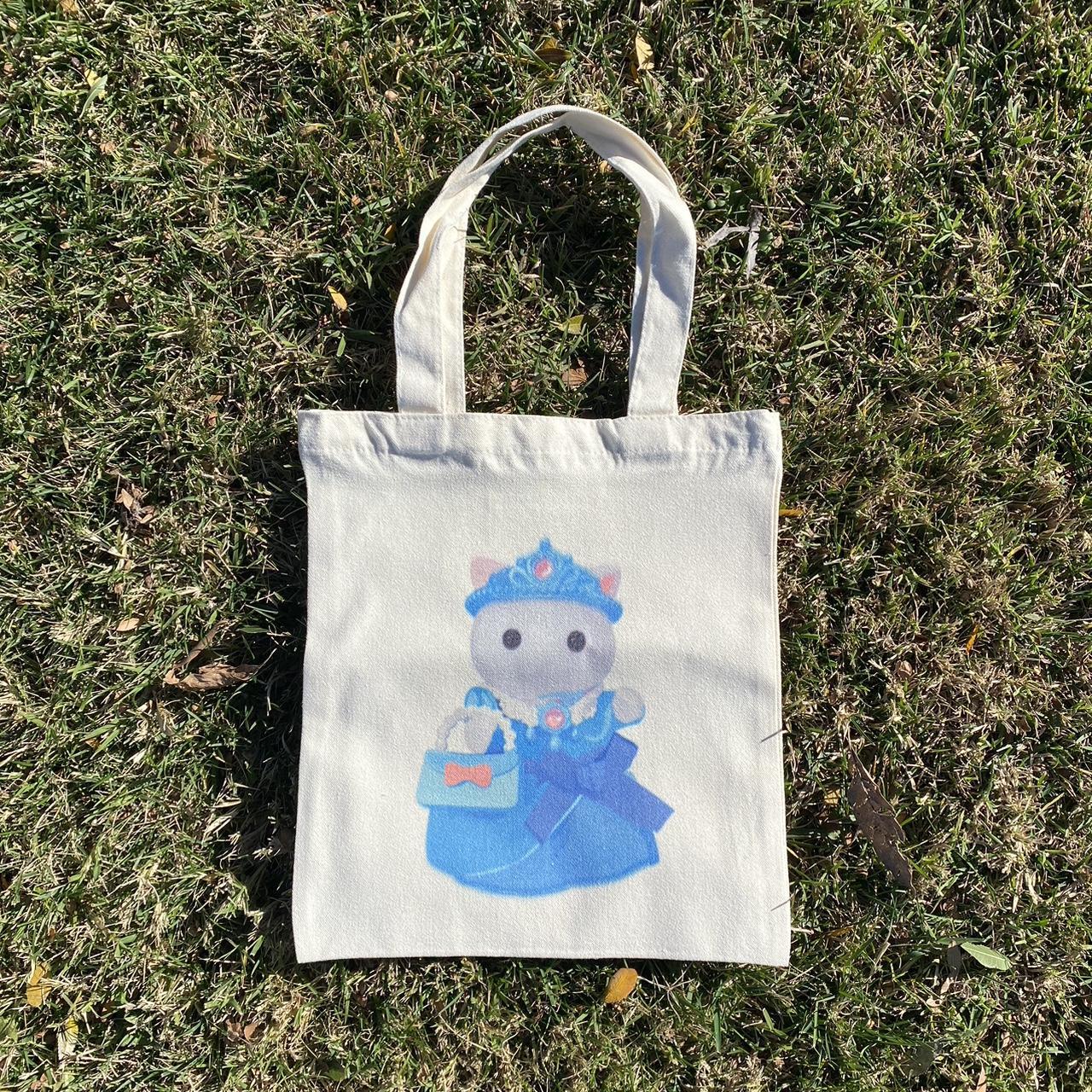 Calico critter tote bag 12x14 inches Made by me... - Depop