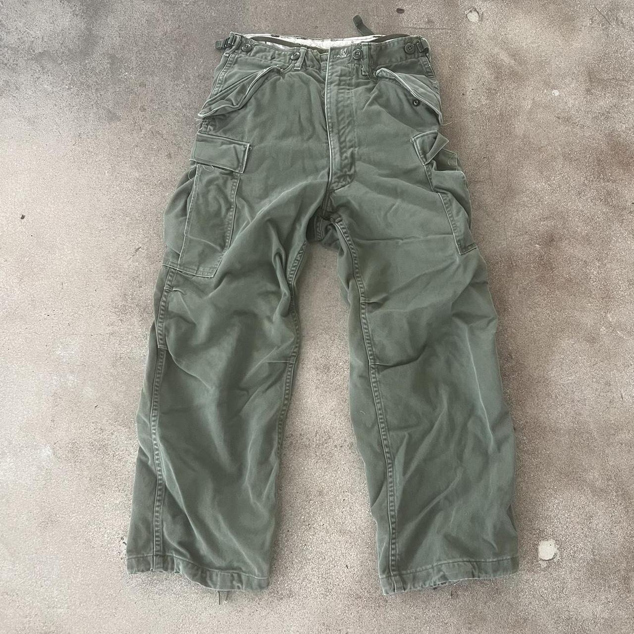 Military pants OG 107 type II great vintage fade.... - Depop