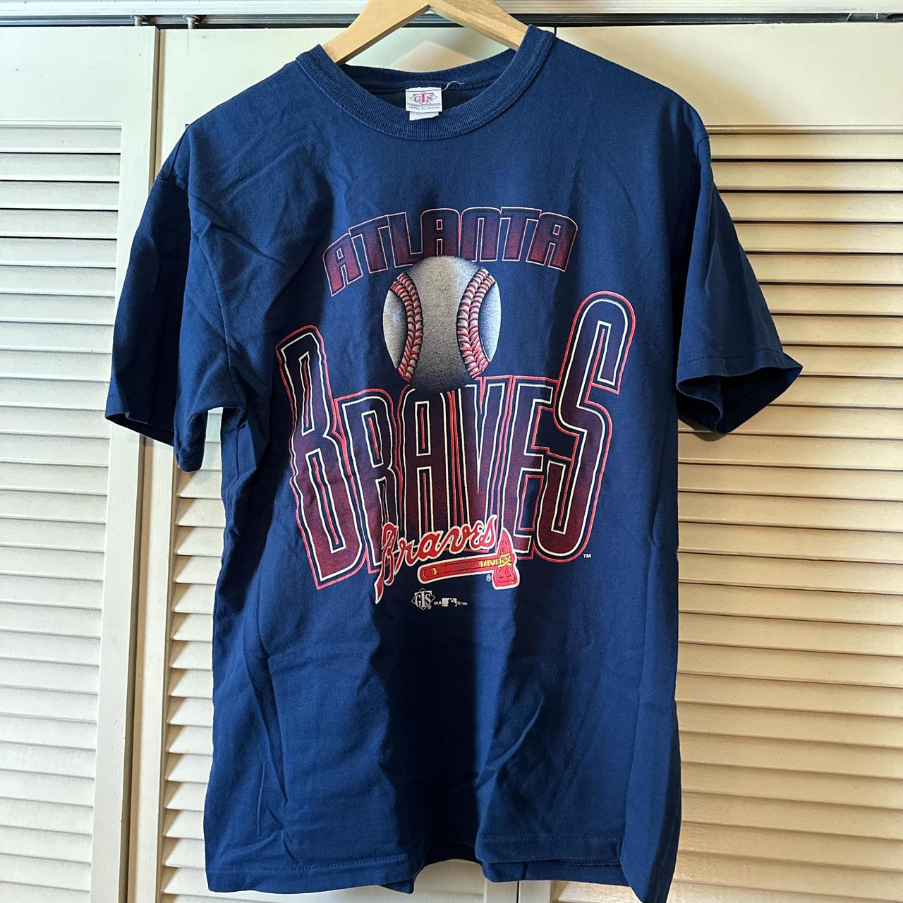 Retro Atlanta Braves tee Great condition with a... - Depop