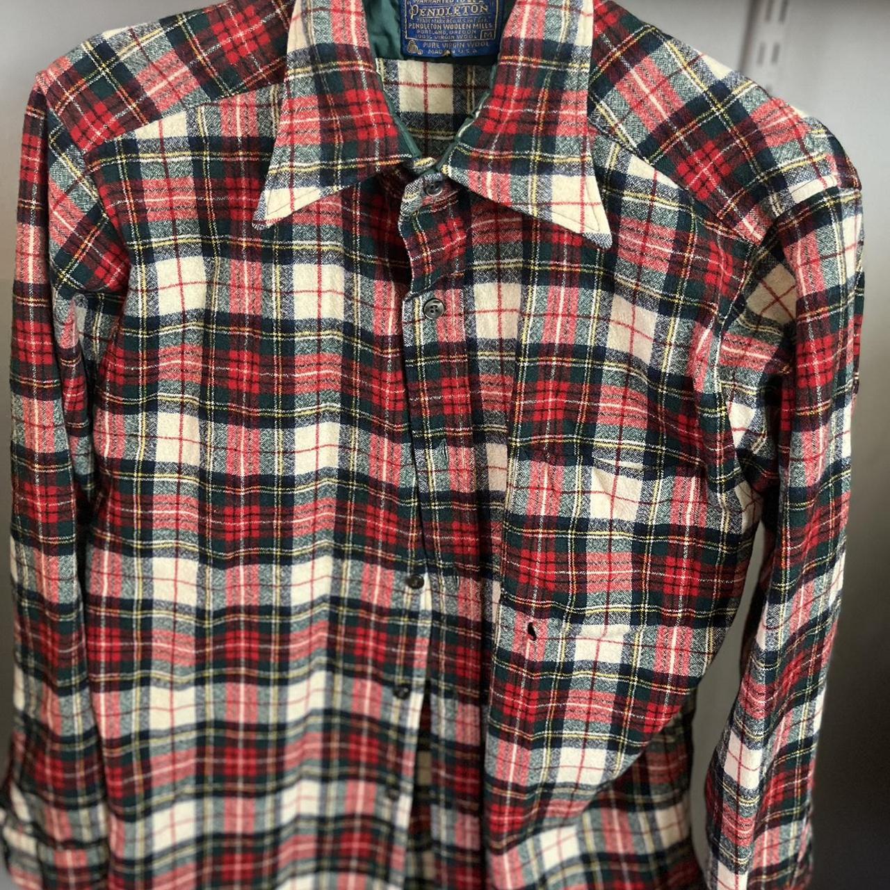Classic men’s Pendleton wool flannel- has a small... - Depop