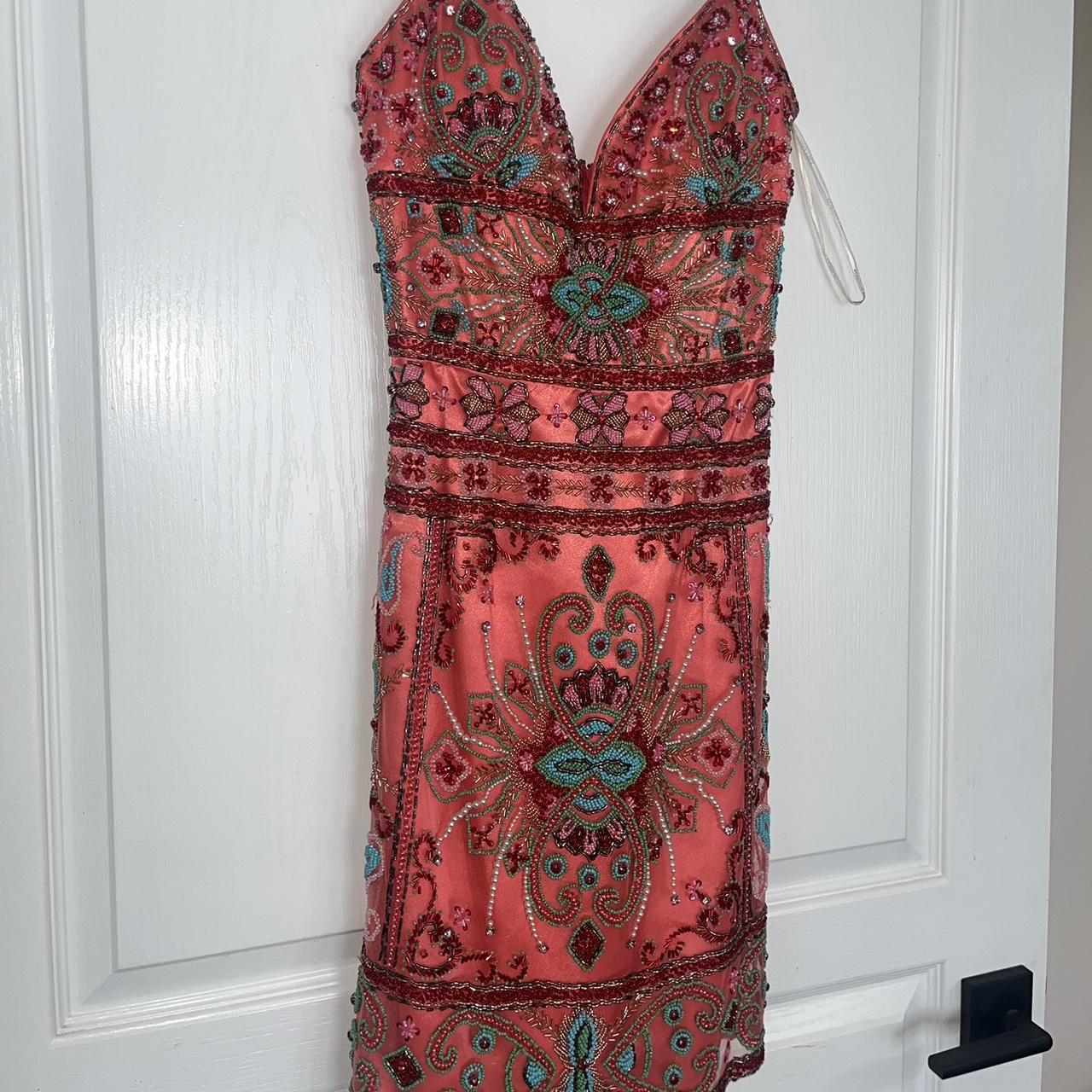 Beautiful Sherri Hill dress, all beaded. - Depop