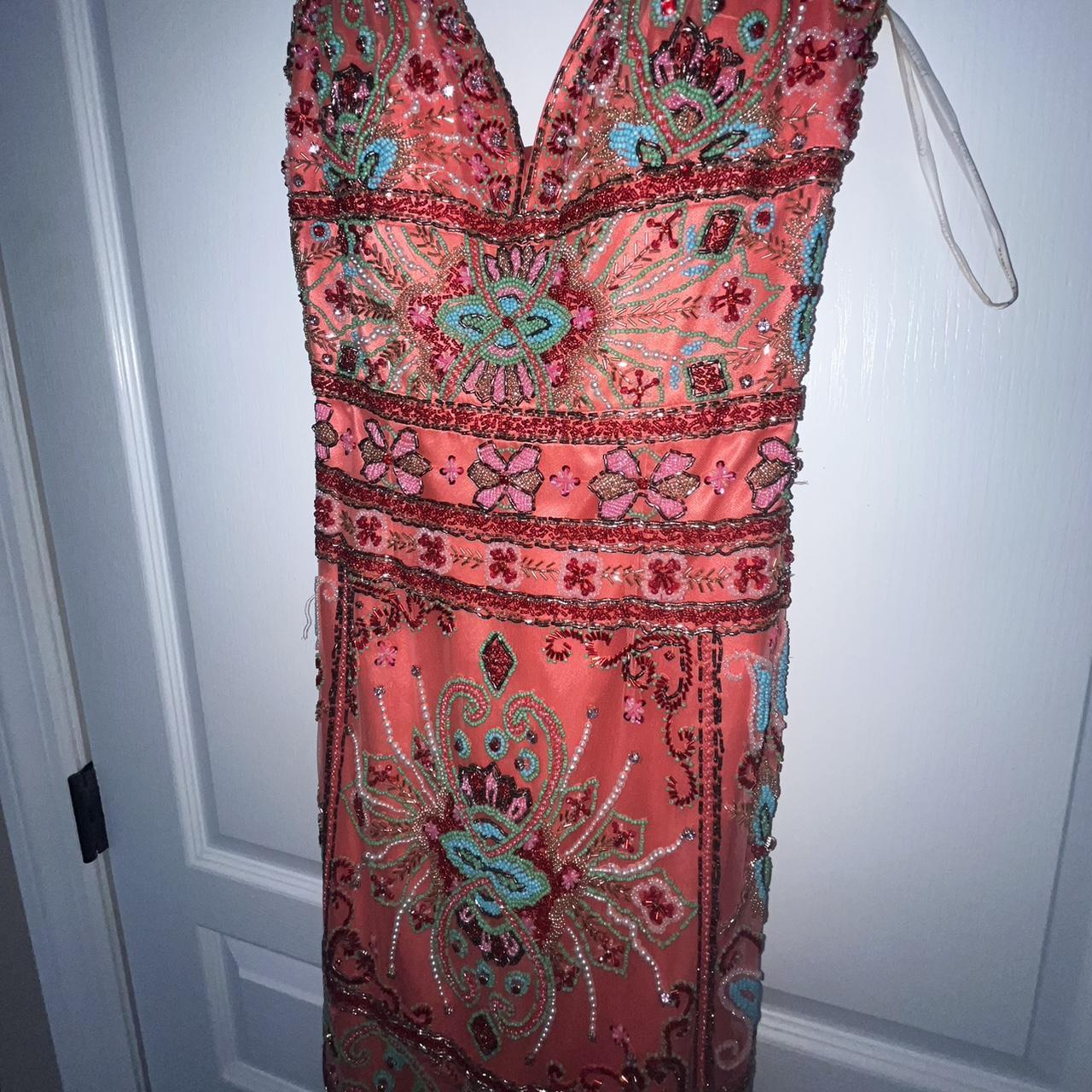 Beautiful Sherri Hill dress, all beaded. - Depop