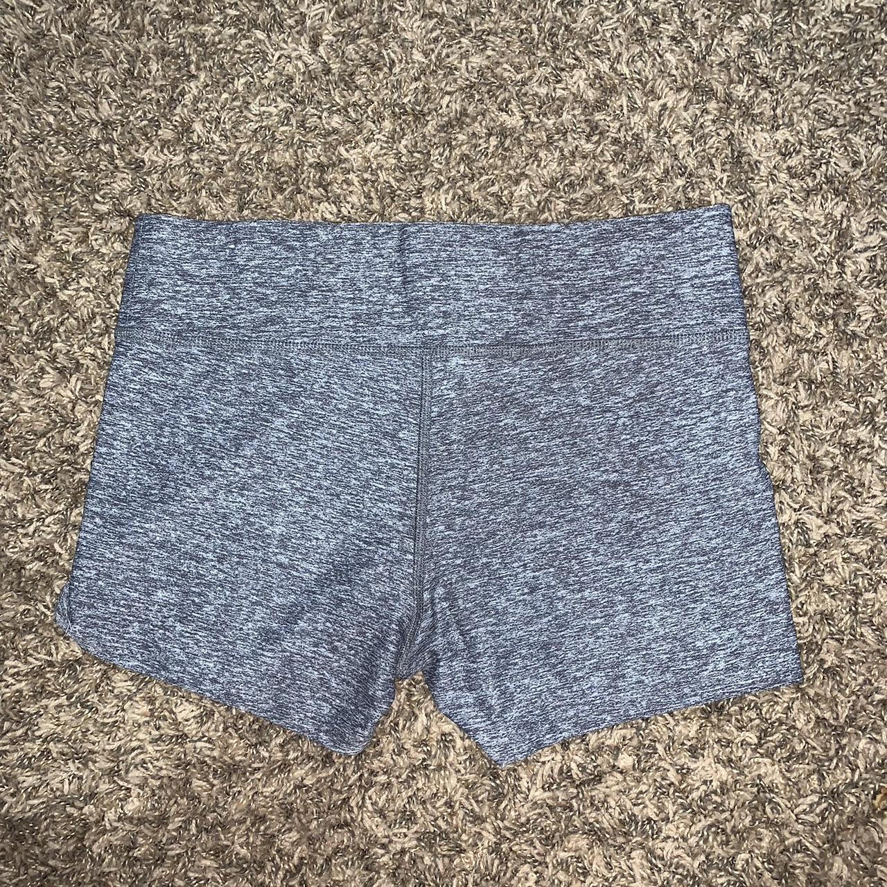 Victorias Secret Pink, Grey Spandex Shorts. These... - Depop